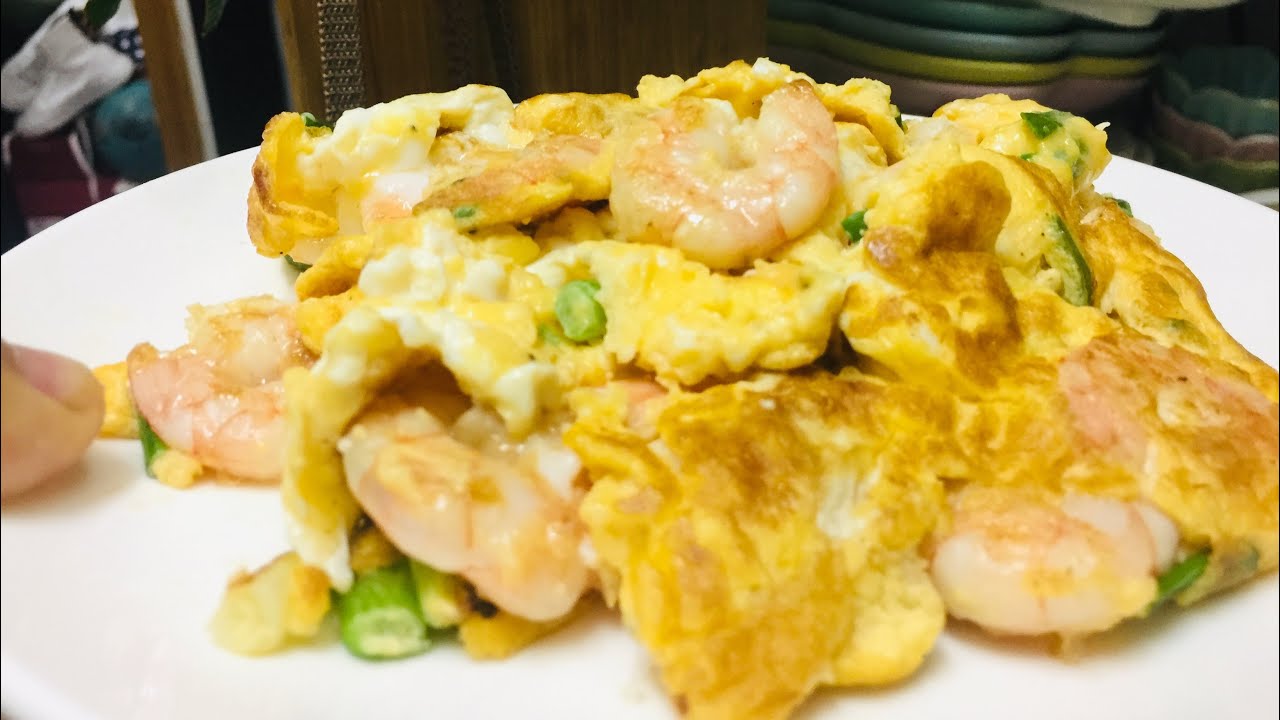 Scrambled Eggs with Shrimp || Cantonese Quick & Easy Recipe|| Amylyns ...