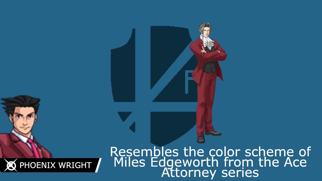 SSBC Costumes Origins (Phoenix Wright) | Super Smash Bros. Crusade ...