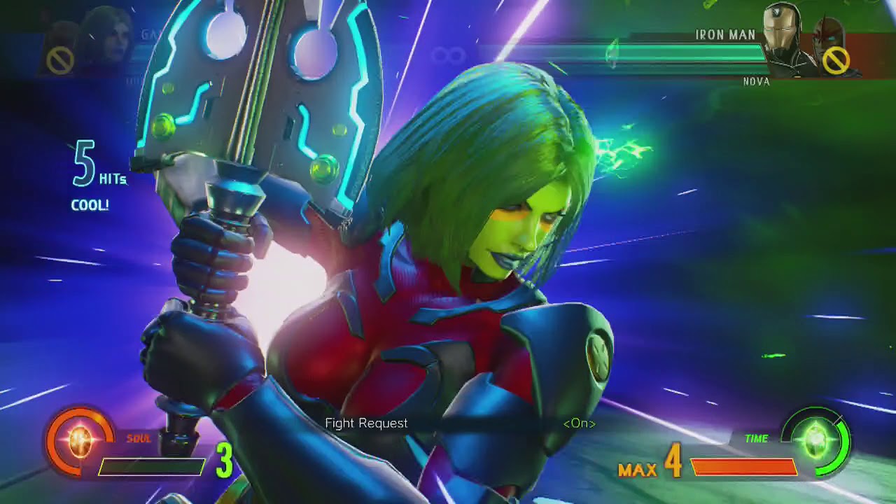 Marvel vs Capcom Infinite: Training Morrigan - YouTube