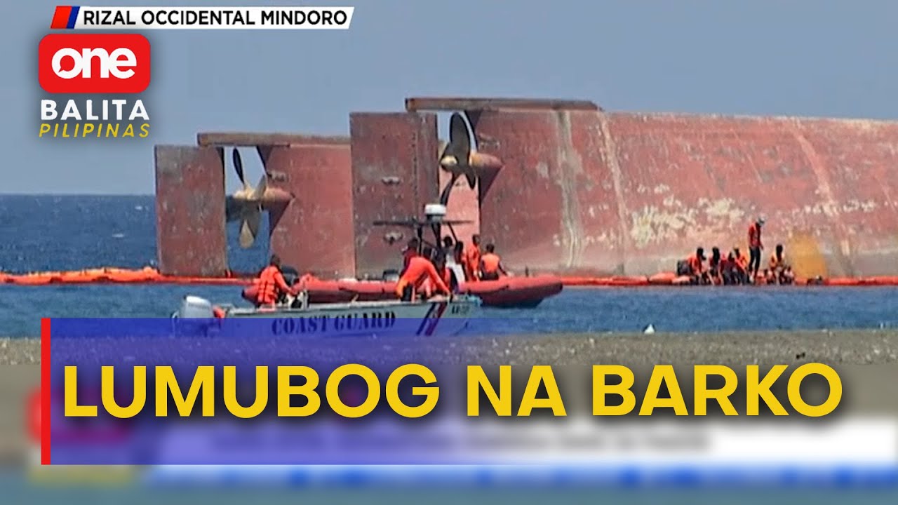 Siyam, patay sa lumubog na barko sa Occidental Mindoro | One Balita ...