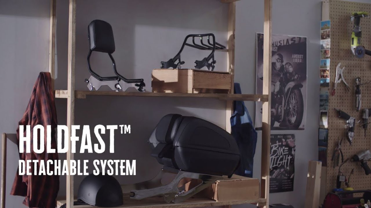 Holdfast Detachable System | Harley-Davidson - YouTube
