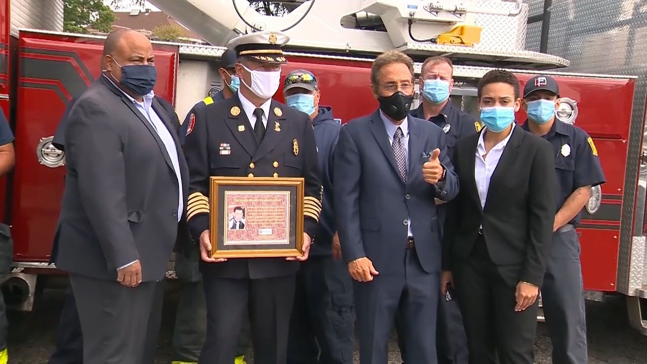 Lawrence Fire Department receives award named for victim of Merrimack ...
