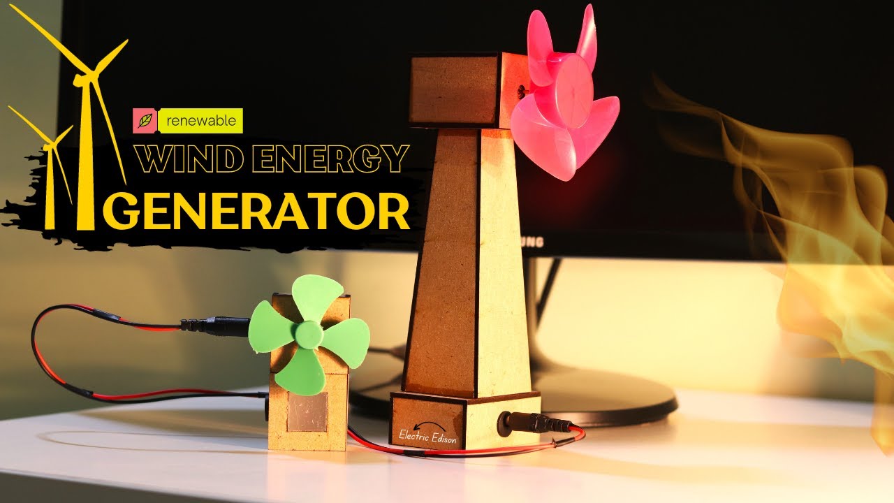 A Wind Energy Generator | DIY Electric Edison | Electric Edison A Wind ...