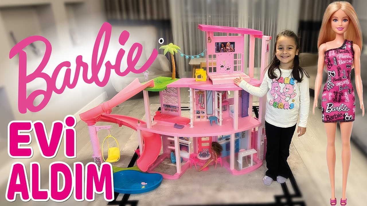 Barbie'nin Yeni Evi! Adatoş’a Sürpriz Barbie Evi Aldık! Oyuncak Bebek ...