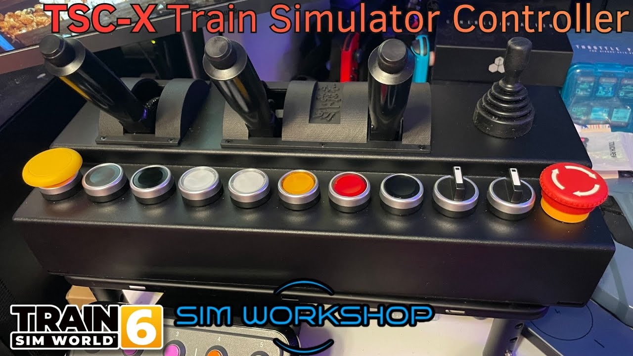 Sim Workshop TSC-X Train Simulator Controller Unboxing, First ...