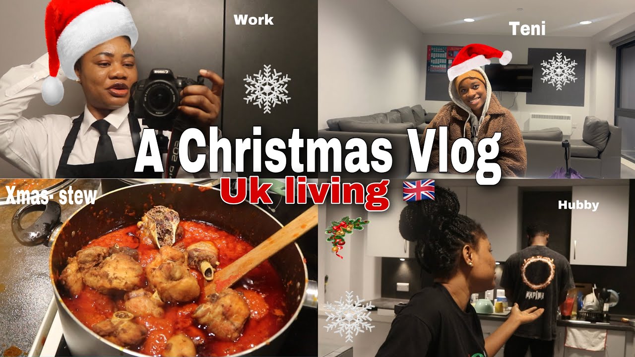 UK VlOG: Hubby Became my “Sou Chef” First Christmas in the UK 🇬🇧 ...