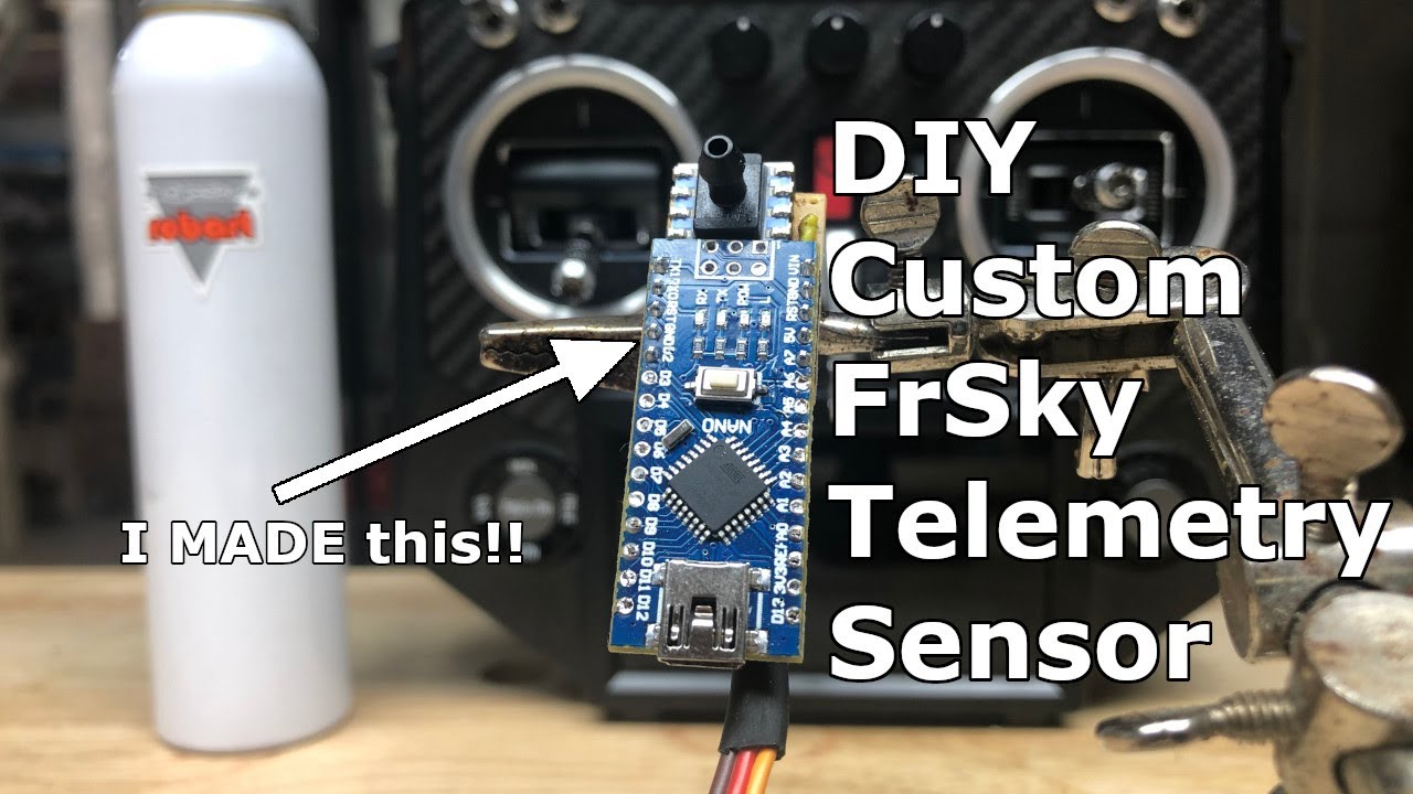 I BUILT My Own CUSTOM Telemetry Sensor: Here's how YOU do it!! - YouTube