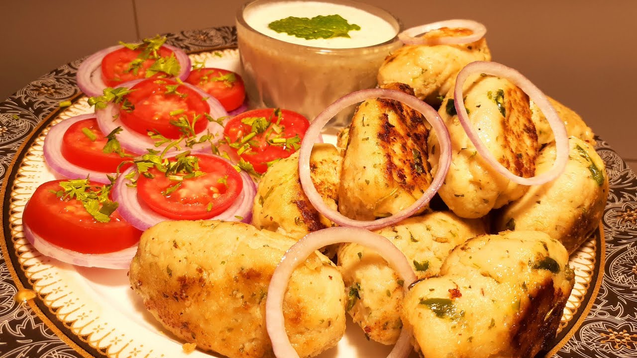 CHICKEN MALAI KABAB ( BBC RECIPES ) - YouTube