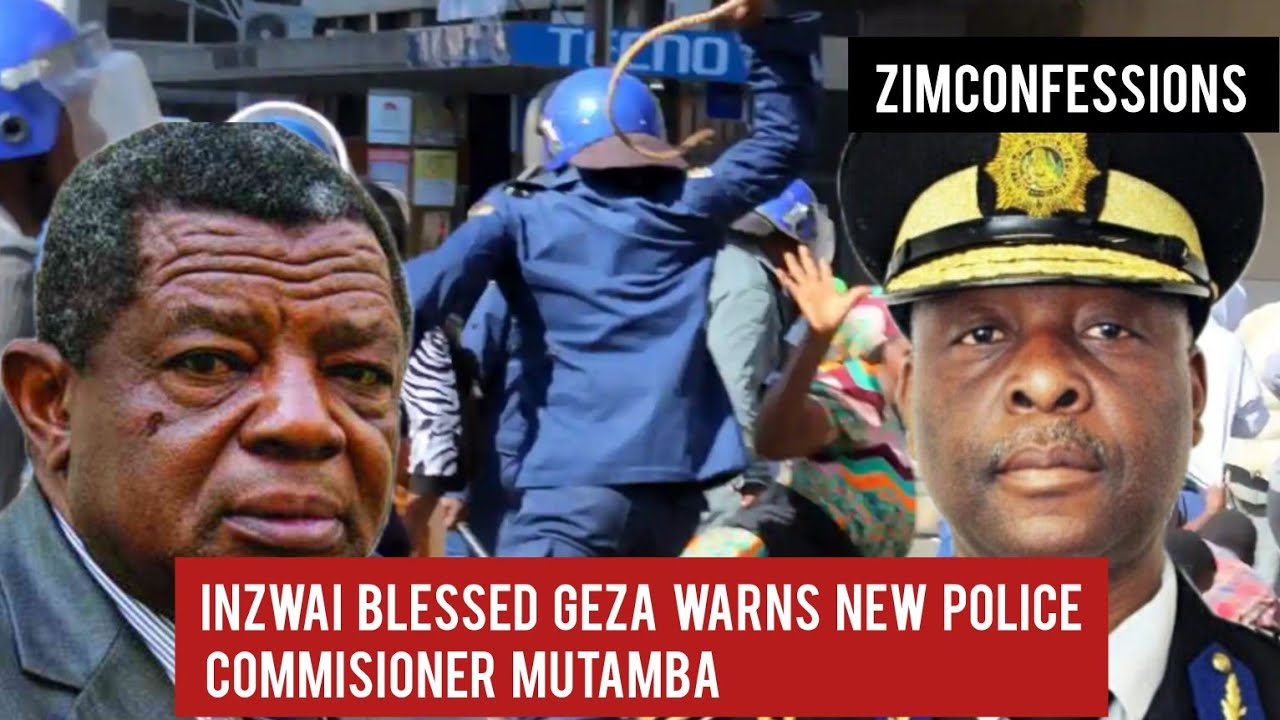 Inzwai Blessed Geza Warns New Police Commisioner Mutamba - YouTube