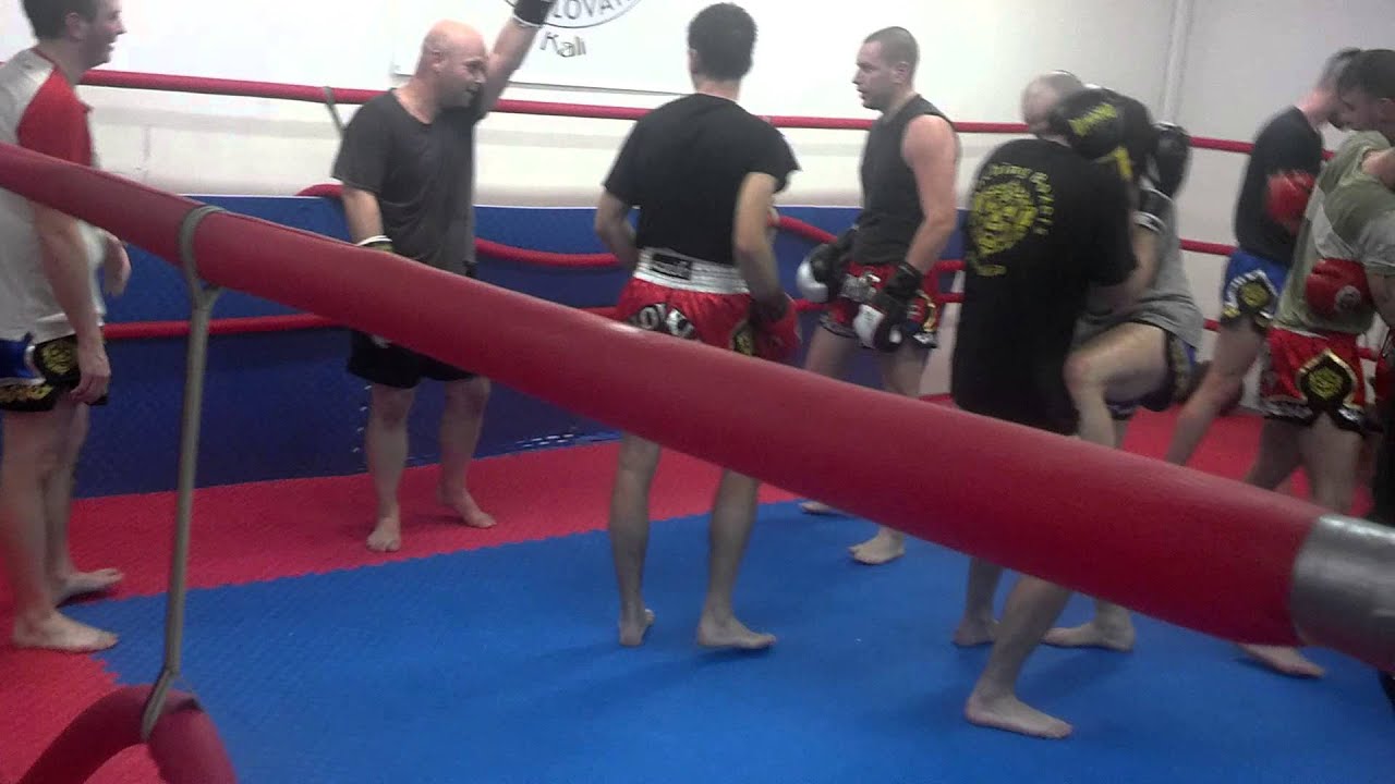 Clinching boxers Bratislava Slovakia - YouTube