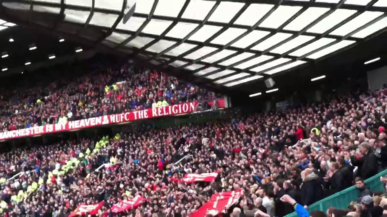"Poetry in Motion" Liverpool fans at Old Trafford - YouTube