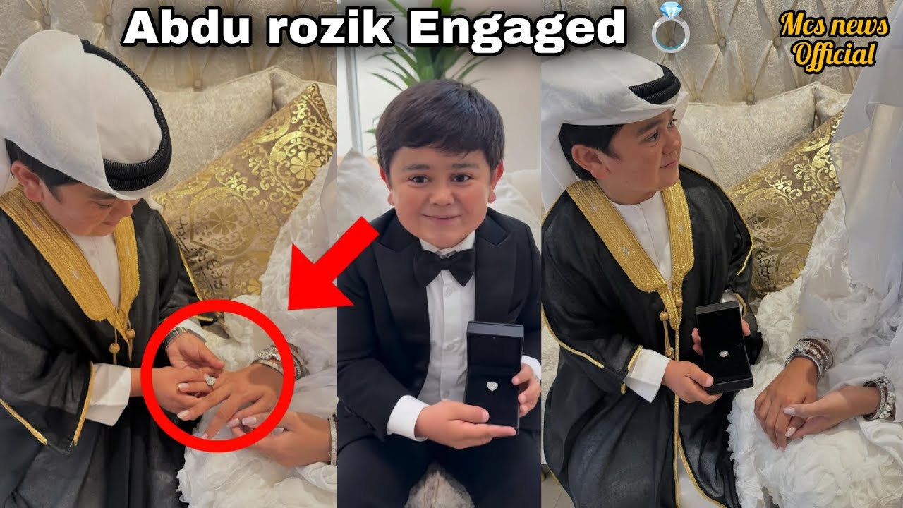 Abdu rozik Got Engaged ️ 💍 With Mysterious Girl | Abdu rozik Bigg Boss ...