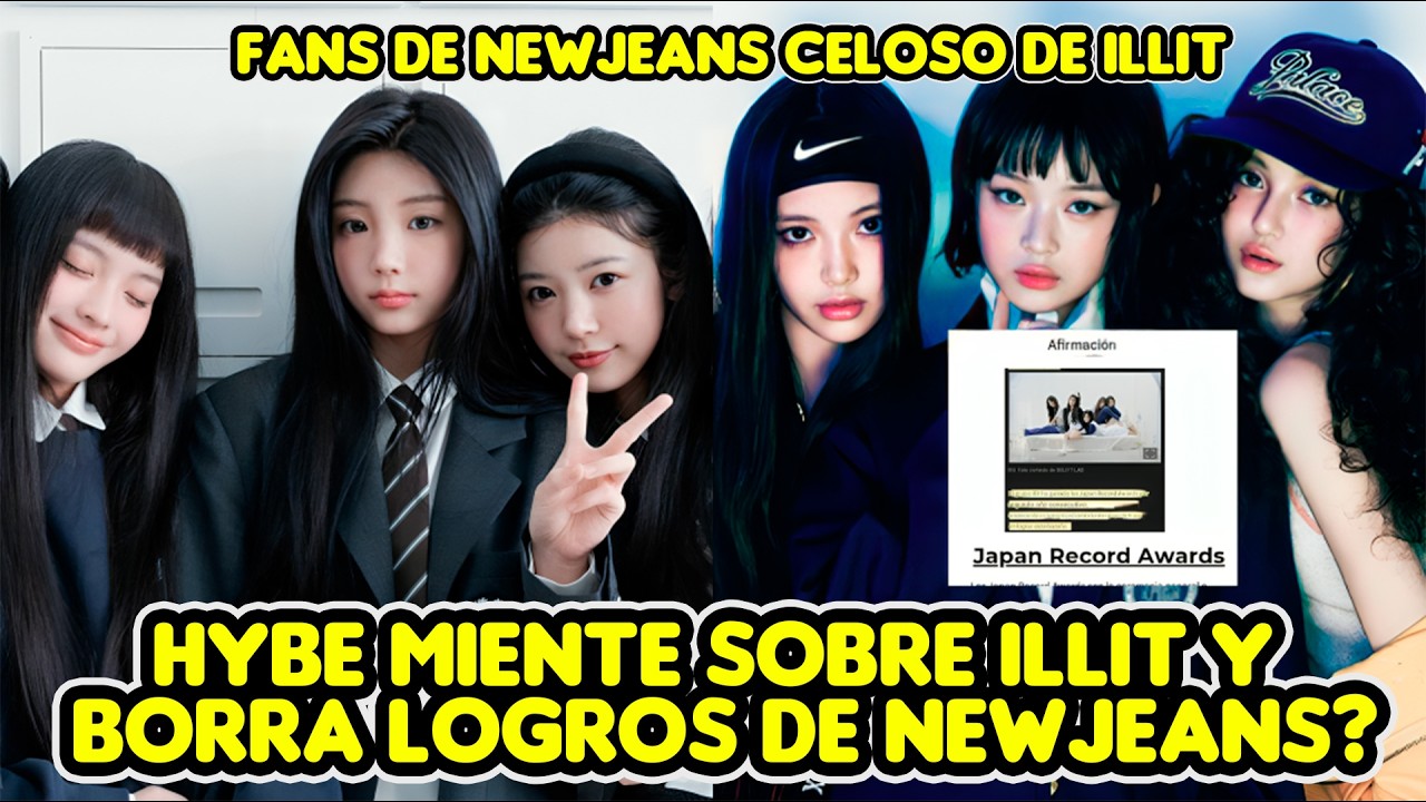 HYBE MIENTE SOBRE ILLIT Y BORRA LOGROS DE NEWJEANS? FANS DE NEWJEANS ...