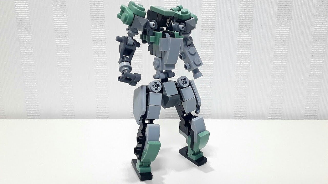LEGO Mini Mech-4 Tutorial - YouTube