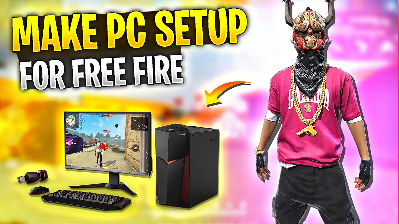 How to make pc setup in free fire | Free fire low budget pc build ...