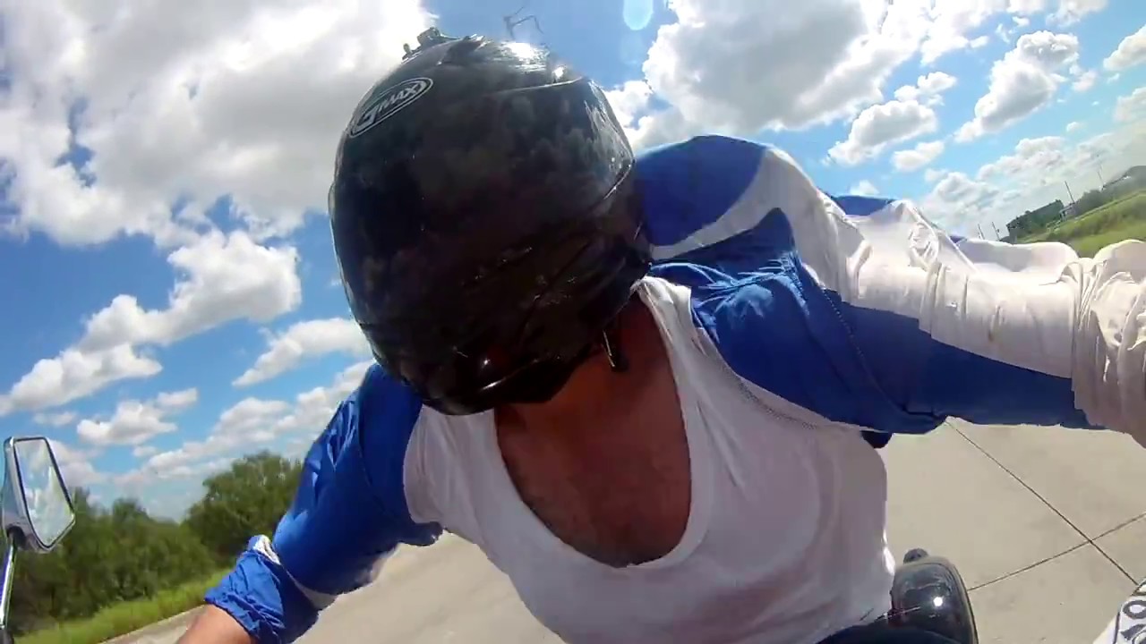 flapping jacket riding - YouTube