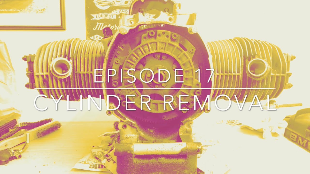 17. BMW R80 Custom build. Airhead engine overhaul part 3. - YouTube