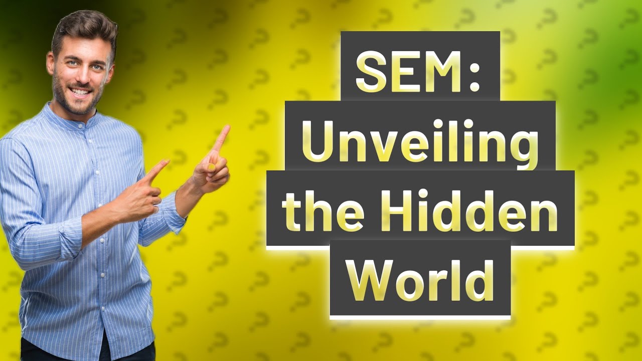 How Does Scanning Electron Microscopy (SEM) Work? - YouTube