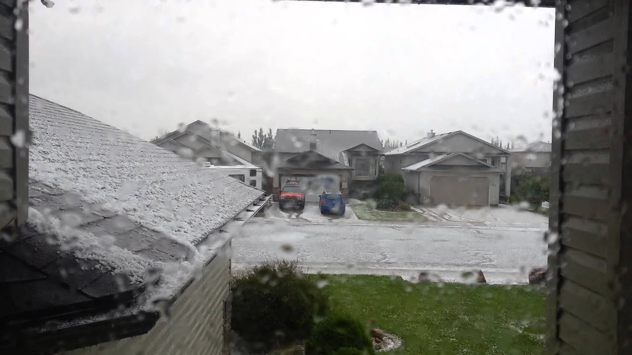 Thunderstorm Lethbridge Alberta - July 8, 2013 - YouTube