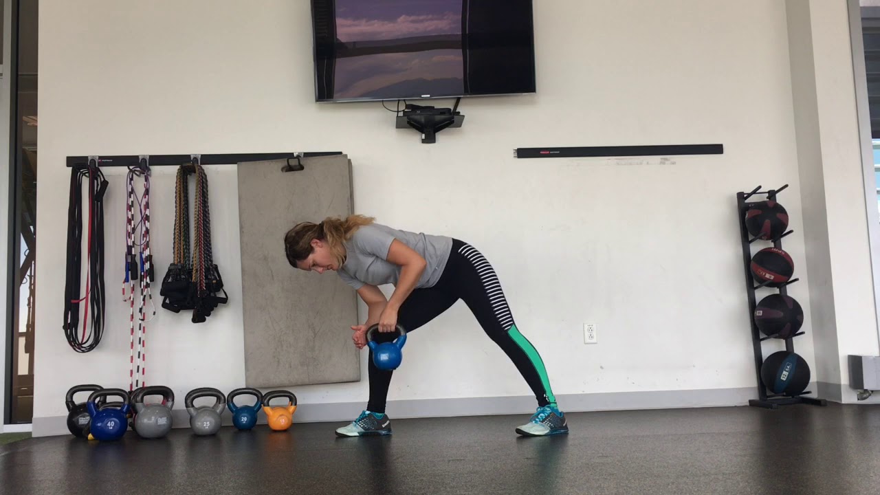 Standing Single Arm Row - YouTube
