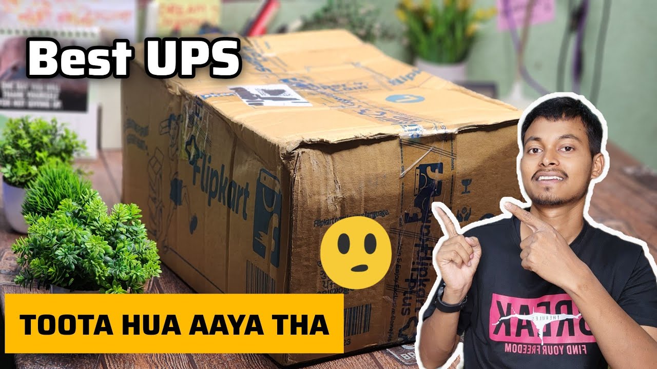 Best UPS Around ₹1599 | Flipkart SmartBuy TM60L3 UPS Unboxing & Review ...