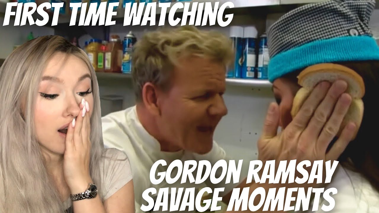 First Time Watching Gordon Ramsay - Savage Moments REACTION!!! - YouTube