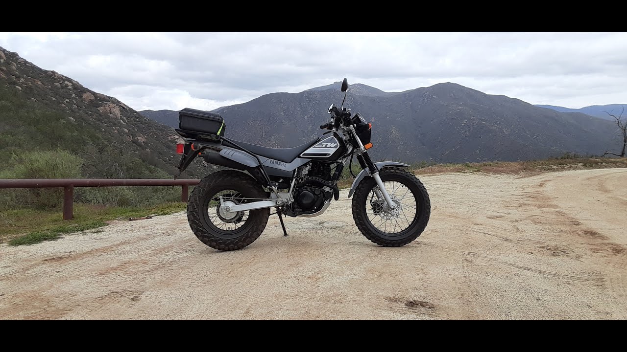 Yamaha TW200 1st Ride - YouTube