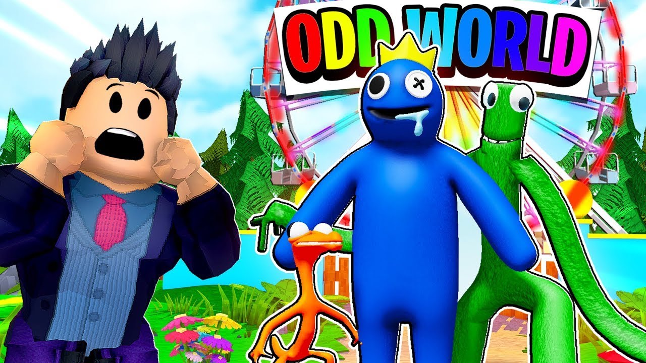 RAINBOW FRIENDS: ODDWORLD 2 " GAMEPLAY " MUST SEE TILL THE END. - YouTube