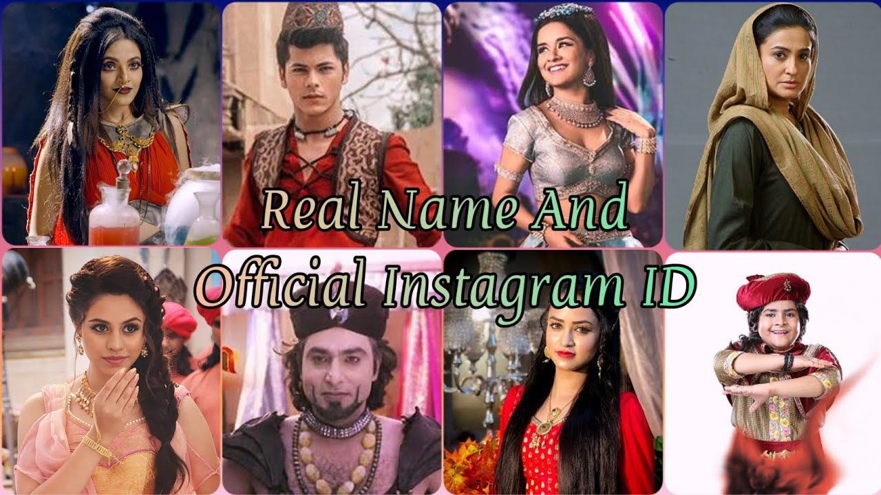 Aladdin Cast's Real Name And Instagram Accounts || Aladdin Top 13 ...