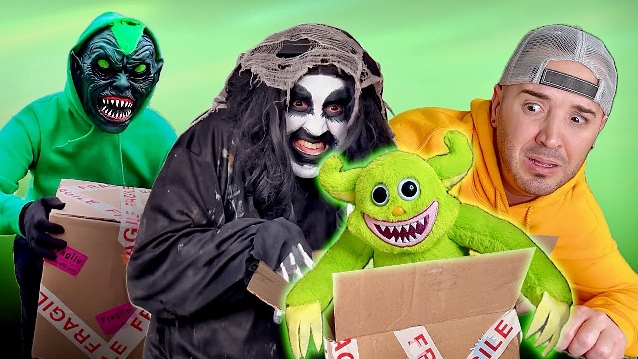 New monster delivered to our house! 👻😱 - YouTube