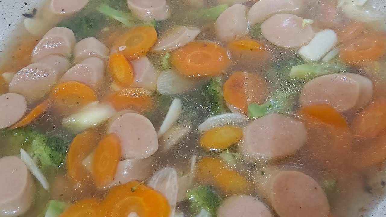 RESEP SOP BROKOLI WORTEL GURIH - YouTube