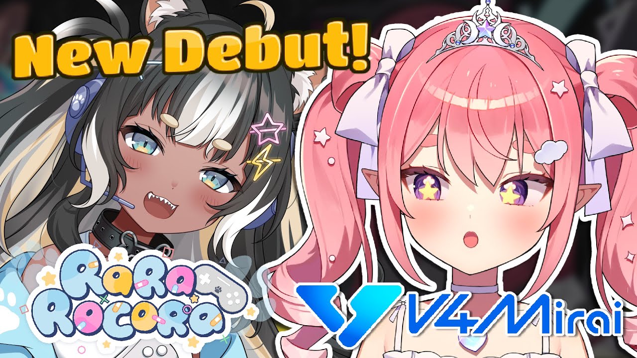 watch a cute new vtuber debut with me!! 【Rara Rocora Debut】 #sponsored ...