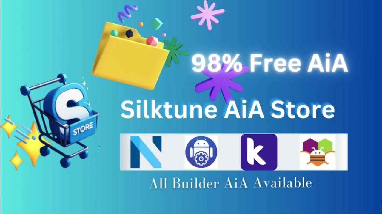 SilktuneStore Free AIA Kodular, Mit app Inventor 2 , Android builder ...