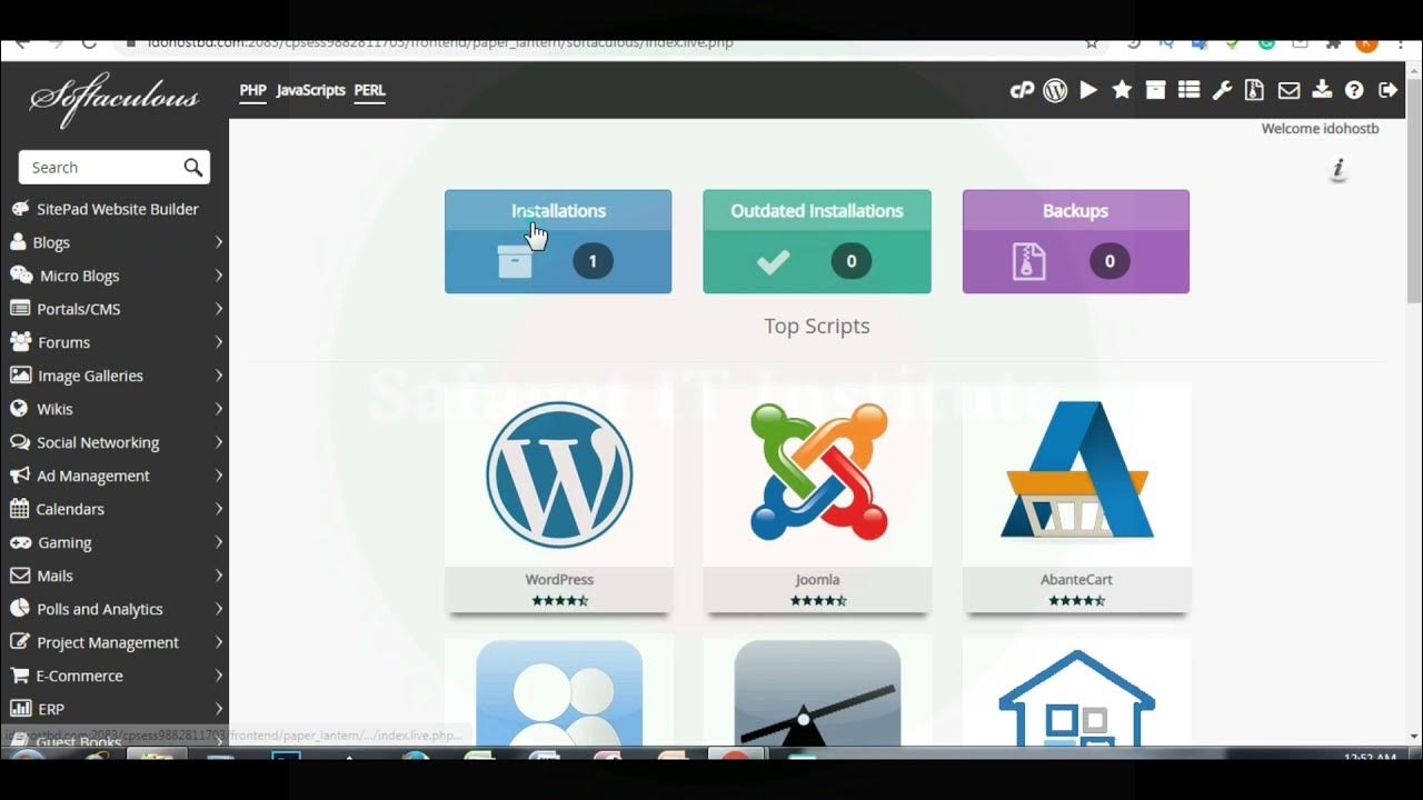 How to Delete WordPress Website from Cpanel Bangla tutorial. - YouTube