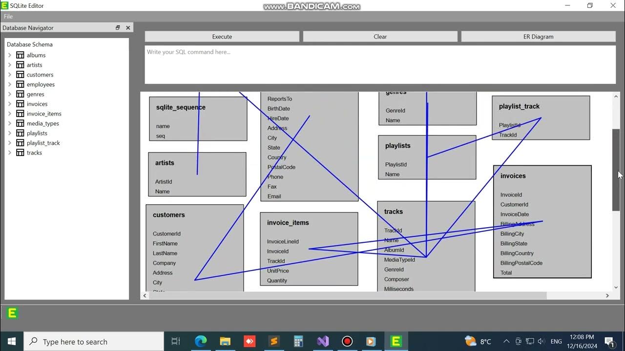SQLite Editor - ER Diagram - YouTube