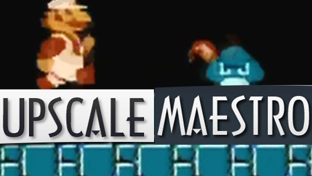 NES - Super Mario Bros. (Upscale Maestro) - YouTube