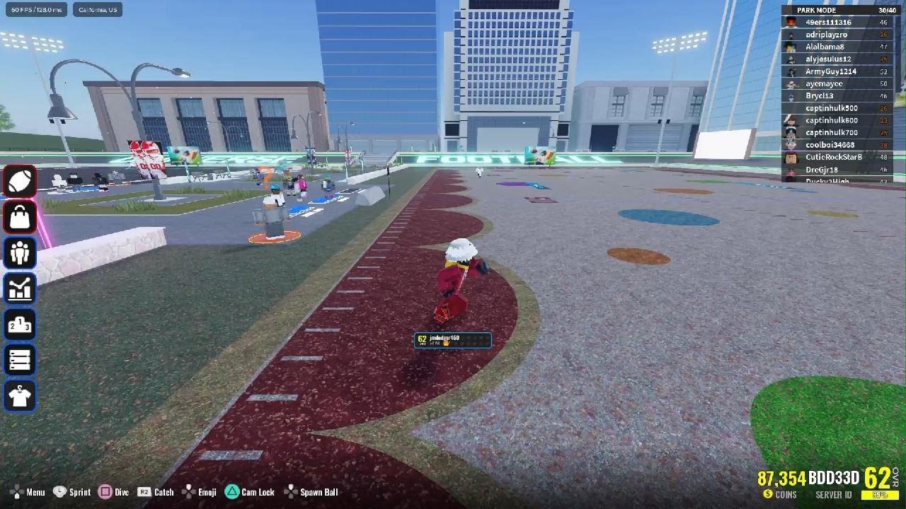 Funniest park mode gameplay | Roblox Ultimate Football - YouTube