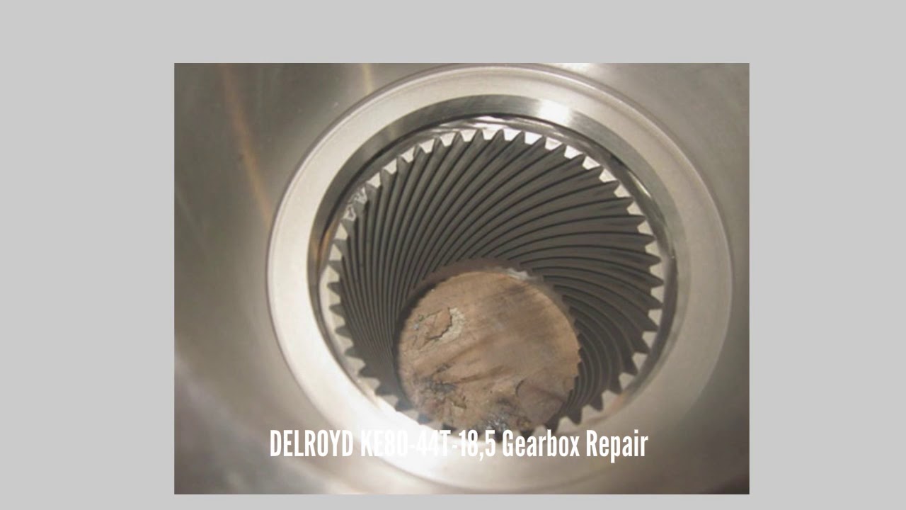 DELROYD KE80 44T 18,5 Gearbox Repair - YouTube
