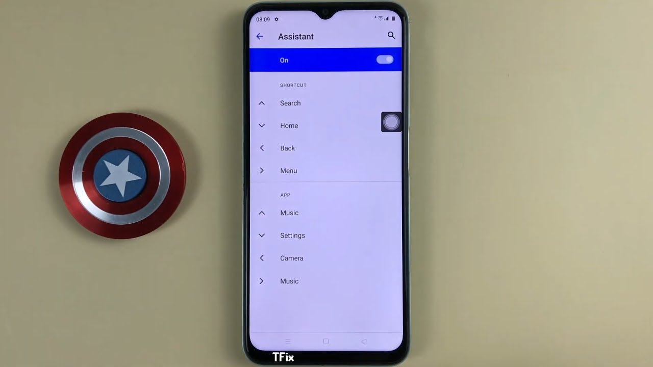 Virtual Home button, Assistant ball on Realme C35 Android 11 - YouTube