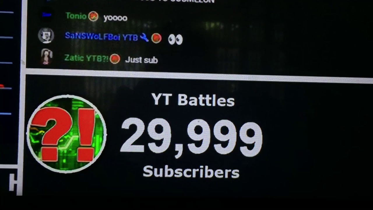 YT Battles hits 30k subscribers | Moment #2 - YouTube