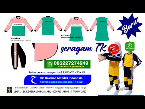 10+ gambar kaos olahraga anak TK warna kombinasi 2025 gaya anak sekolah TK modis 2025