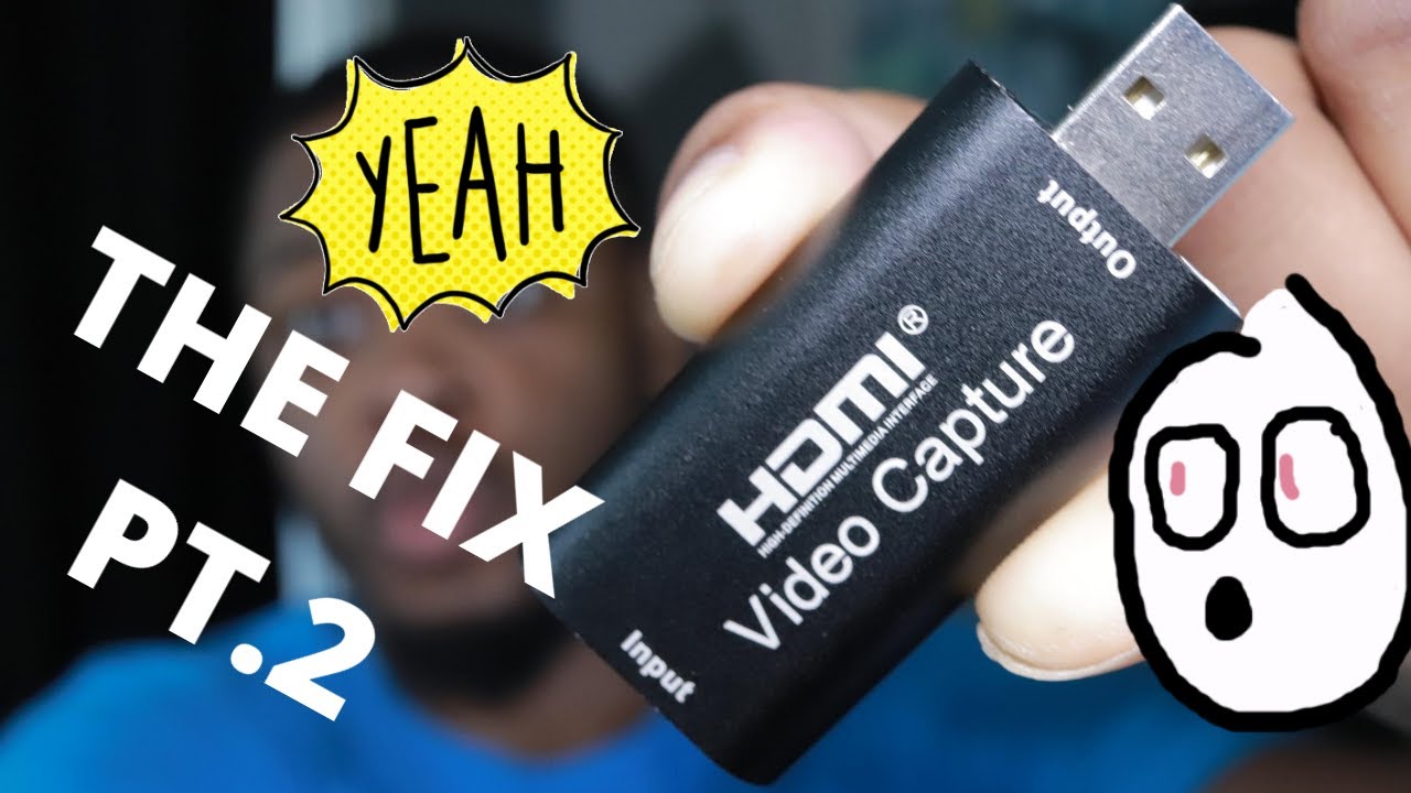 How to hook up a Mic to a PS4 using the HDMI Video Capture - YouTube