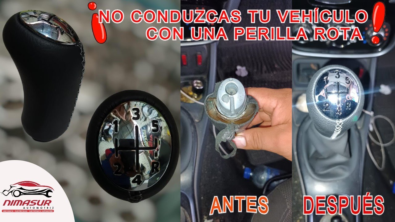 🚘 Cambio de [PERILLA] de Palanca 🕹 de Cambios 5 Velocidades - YouTube