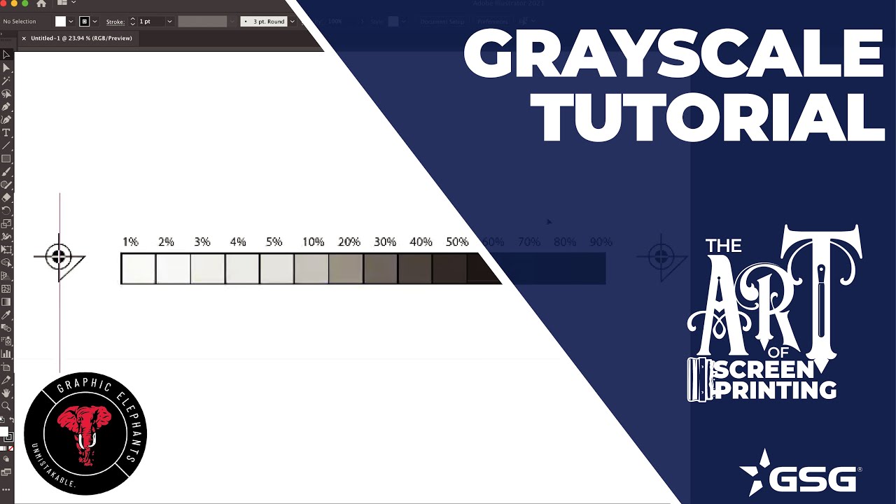 Art Board Grayscale | The Art of Screen Printing Episode 3 - YouTube