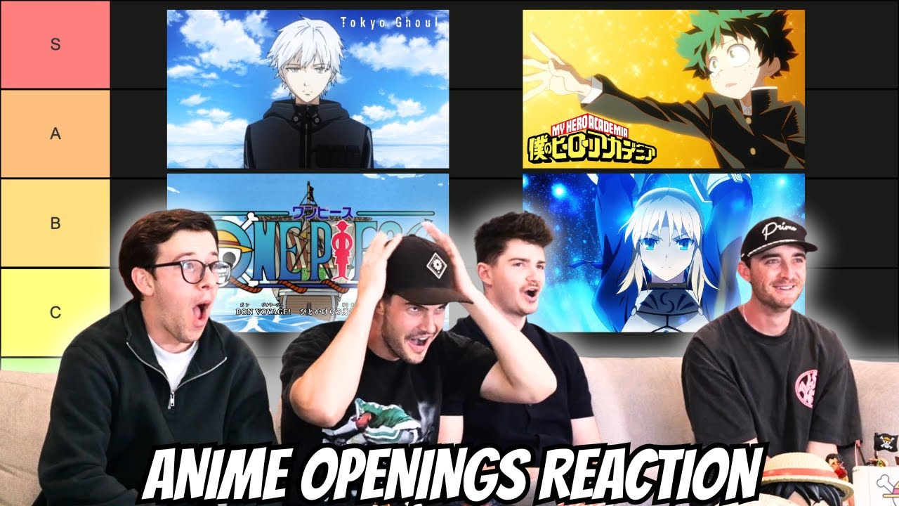 Anime HATERS Watch/Rank Anime Openings | FIRST TIME REACTION - YouTube