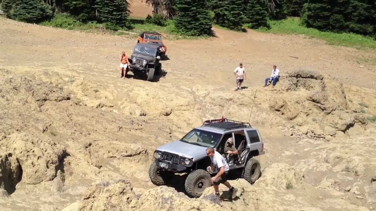 The Beast rock crawling at Moon Rocks - YouTube