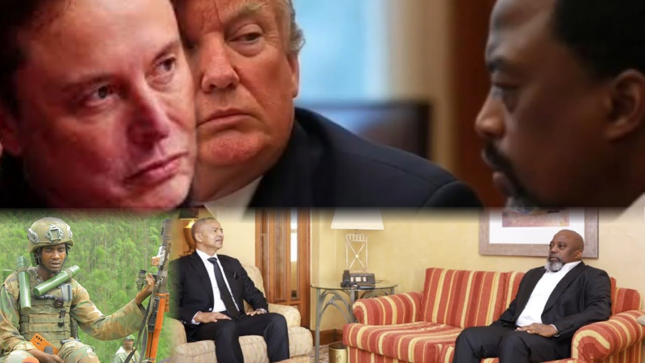 URGENT‼️Rencontre discrète JOSEPH KABILA, DONALD TRUMP & MOISE KATUMBI ...