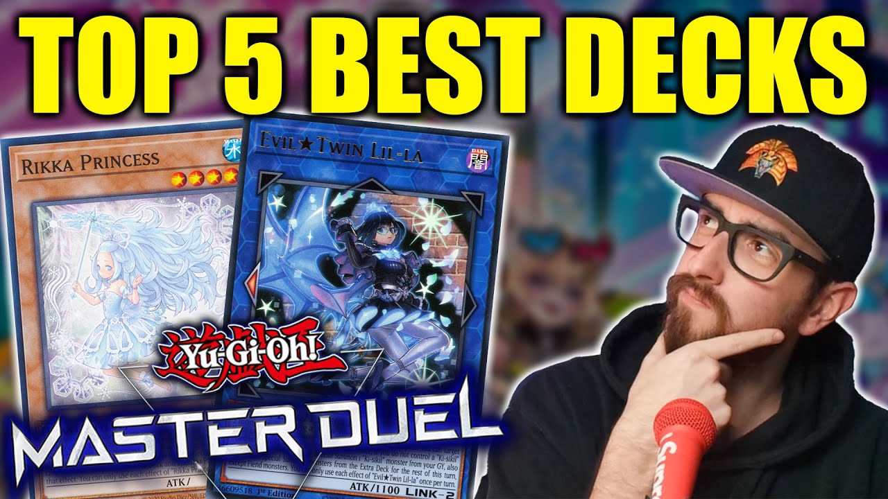 TOP 5 BEST DECKS IN MASTER DUEL (MARCH 2023) - YouTube