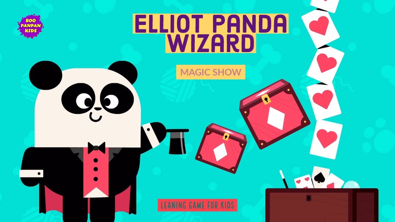 Elliot Panda wizard pet Lingokid game|Boopanpankid - YouTube