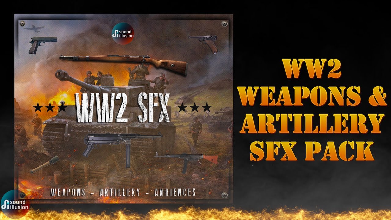 WW2 Weapons SFX Pack - YouTube